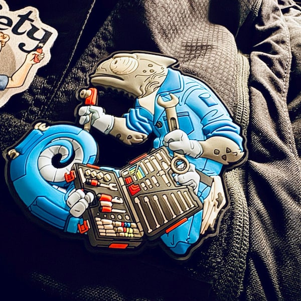 PATCHLAB Kids T-rex TREX Dinosaur Morale Patch for Small Humans With ...
