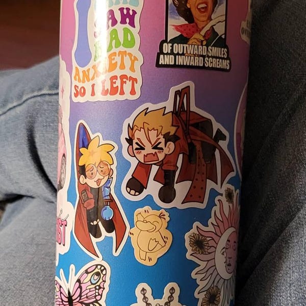 Love Yourself! --- Vash Trigun Inspired Vinyl Sticker (trigun 98 ...