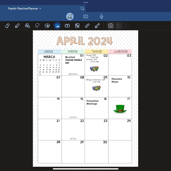 2025-2026 Teacher Planner Printable | Teacher Binder | Pastel Flowers ...