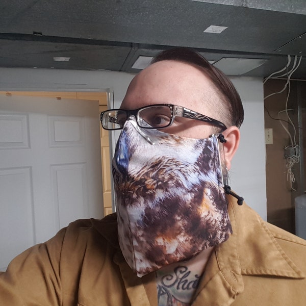 Beard Mask, Formal Badass Mask, Bearded Men Mask, Original Beard Mask ...
