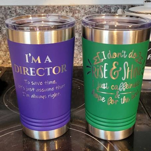 A Truly Great Daycare Provider Engraved Stainless Tumbler Cup ...