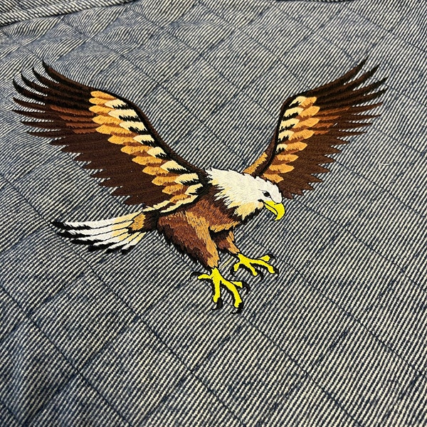 Eagle - Machine Embroidery Design- Back Jacket Design - 6 Sizes ...