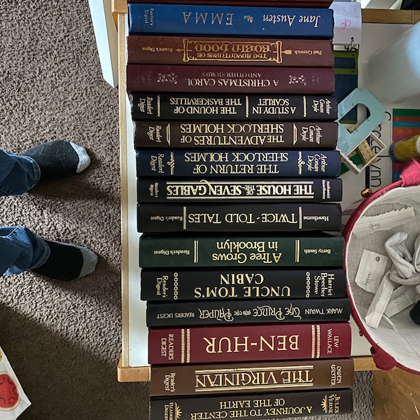 Light Blue Hardcover Books Bulk - Etsy