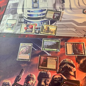 Playmat Lindiwe & Maw Altered TCG / 24x14 Inches 600x350x2mm - Etsy