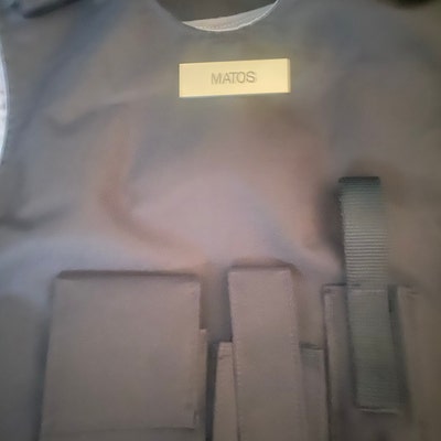 Police Bar Name Tag Fire Department Name Badge Uniform Name Bar Pin EMS ...