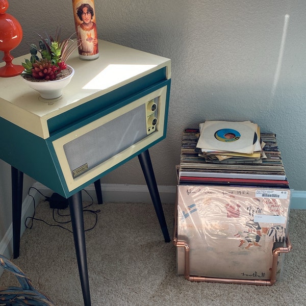 Vinyl Record Display - Handmade From Real Copper - Gift for Music Lover ...