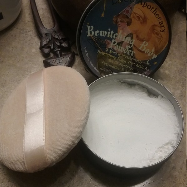 Vegan Bewitching Body Powder Vintage Body Powder - Bewitched Magick ...