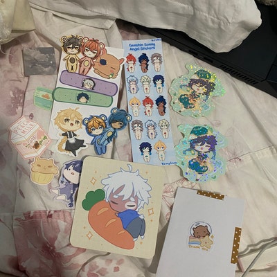 Ponyo Sticker Sheet Holographic Sticker Sheet - Etsy