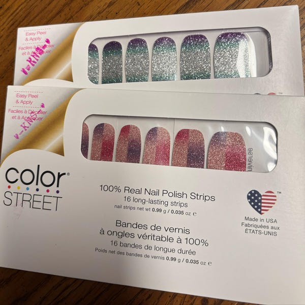 PINK WARRIOR by Color Street Nail Strips Retired - Etsy