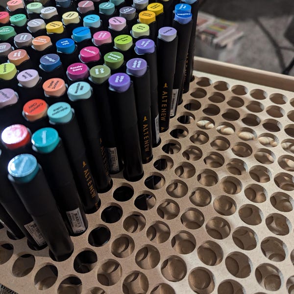 Generic Marker Grid for Cart (or by Itself) - Holds 234 Markers - Etsy