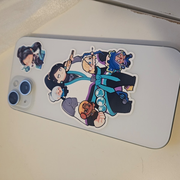 Sage Jett Chamber Raze Sova Neon Omen Wingman Valorant Vinyl Sticker ...