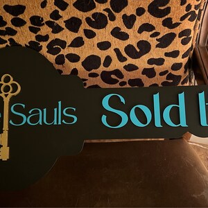 Custom CAR DEALERSHIP Sold Sign Care Salesman Gift Sold Car - Etsy