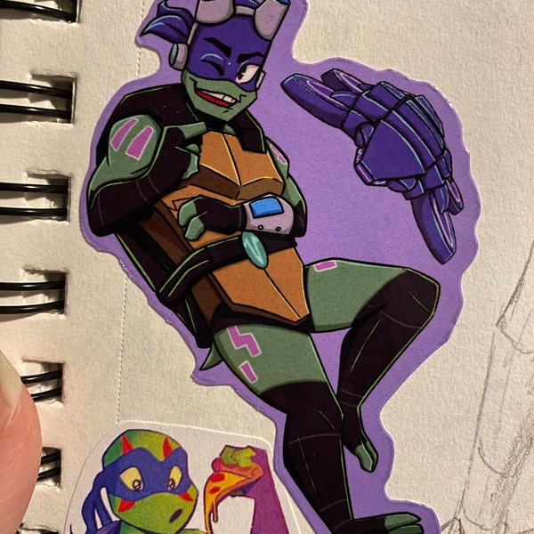 Rize of Tmnt Stickers - Etsy