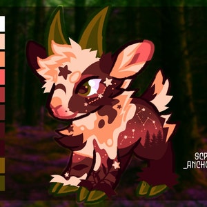 Custom Original Character Design Furry/fursona Adoptable - Etsy