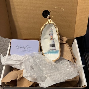 Hummingbird Ornament. Hummingbird Christmas Ornament. Oyster Shell ...