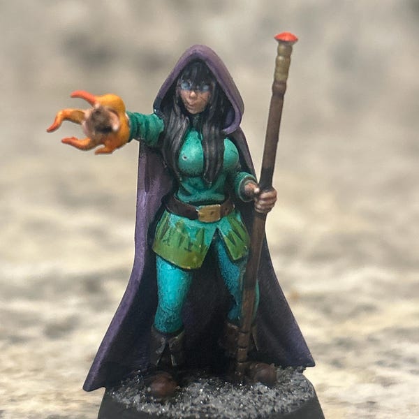 Warcraft Party Dnd Adventurer Set Mage Dwarf Tinker Rogue 28mm ...