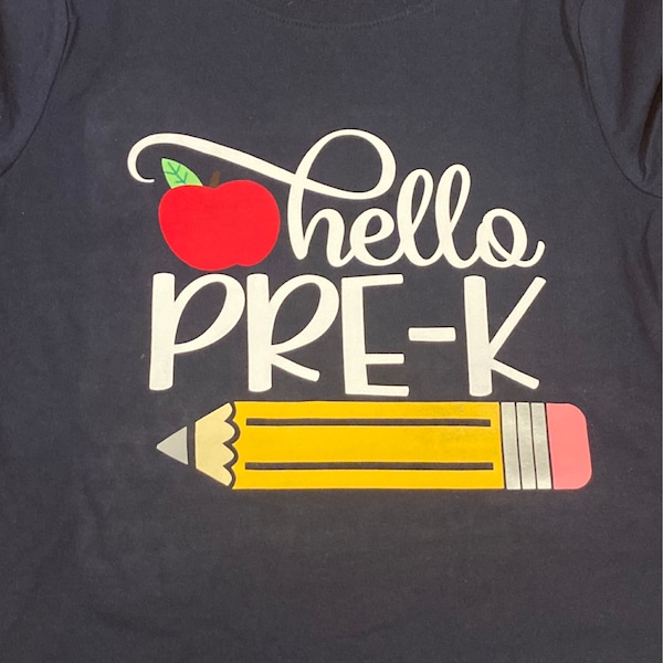 Back to School, Pre-k Svg, Hello Pre-k Svg, School Svg, Teacher Svg ...
