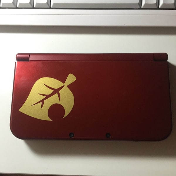 Leaf Vinyl Decal - Animal Crossing - Vinyl Decal, Gamer Gift, Car Decal ...
