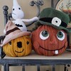 Crazy Pumpkin Crochet Pattern/ Pumpkins in a Hat for Halloween ...