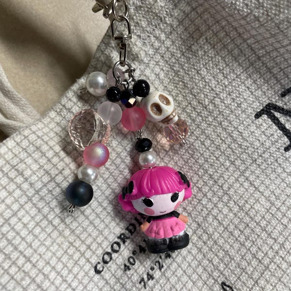 Hello Kitty Upcycled Toy Kawaii Keychains, Bag Charms, Bag Chains - Etsy