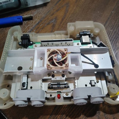 Nintendo 64 Console N64 Support Bracket for Noctua Fan Exhaust Fan MOD ...