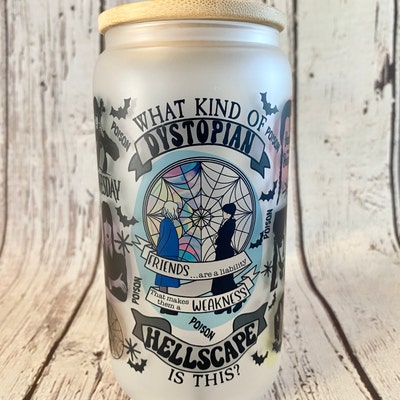 Wednesday 16oz Wrap, 16oz Tumbler Design, Sublimation Design, Addams ...