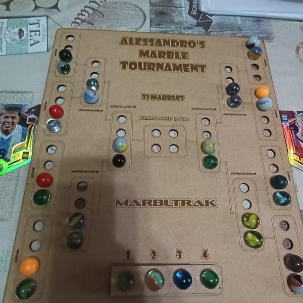 Marble Racing Set, STARTER CIRCUIT, Entry Level Multiple Lap Circuit ...