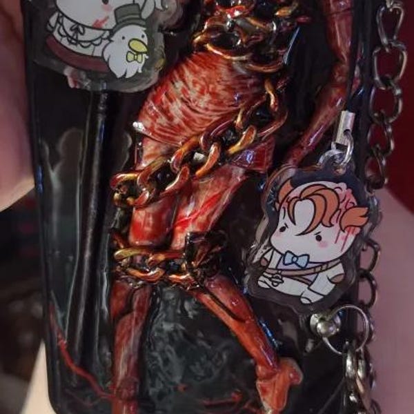 IN STOCK | Cute Pink Slipknot Acrylic 3" Pin - Etsy