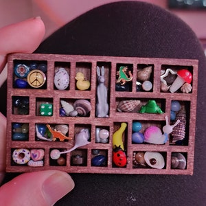 Vintage Miniature Trinkets Tiny Plastic Toys for Advent Calendars ...