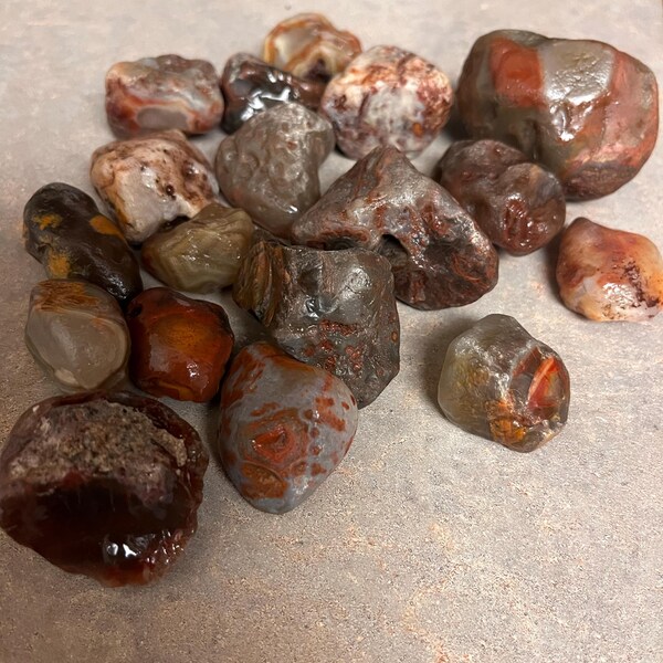 1 Lb Lot of Lake Superior Agates (grade A, Large) for Lapidary or ...