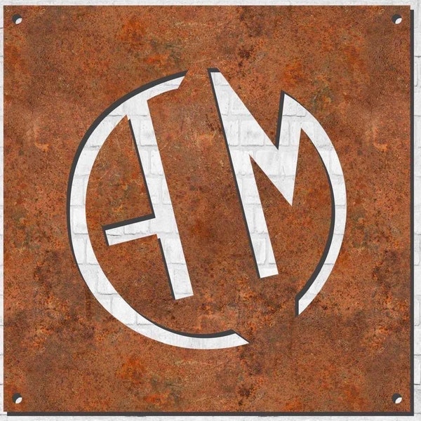 Original 3mm Corten Metal Sign, Custom Rusted Metal Sign,laser Cut ...