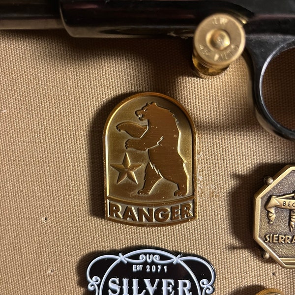 NCR Ranger Hat Pin and Insignia Stickers - Fallout New Vegas Inspired ...