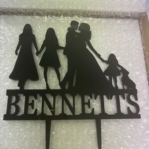 Movie Clapper Board Wedding Cake Topper Custom Cake Topper - Etsy