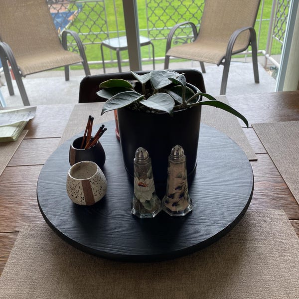 Square Black Riser 6.5x6.5x1.5 Inch Riser Country Black Riser Farmhouse ...