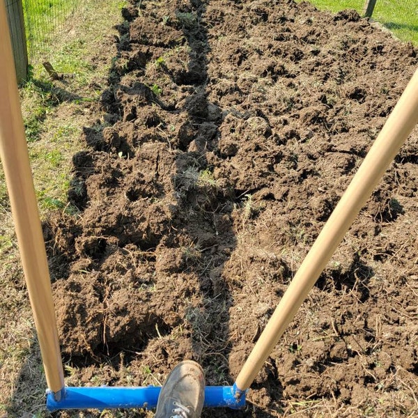 Treadlite Broadfork Garden Tool Hand Tiller - Etsy Nederland