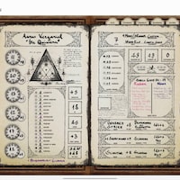 Dnd Character Sheet Victorian | Dungeons and Dragons Form Fillable ...