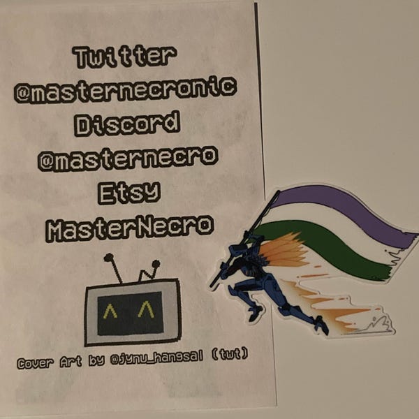 PRIDE Flags V1 ULTRAKILL Stickers (37 Options) Designed by Akans ...