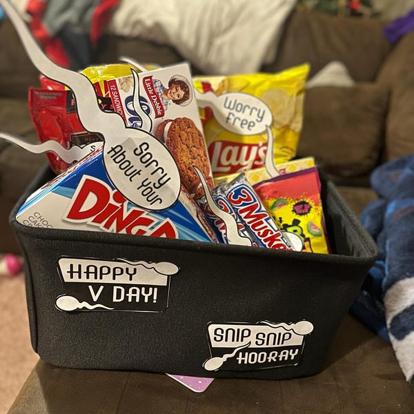 Funny Hysterectomy Gift Basket Printable Recovery Kit for Post ...