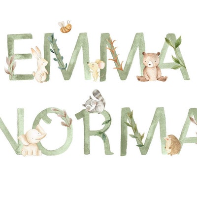 Printable Baby Boy Name Sign, Boy Baby Name Sign, Personalised Baby ...