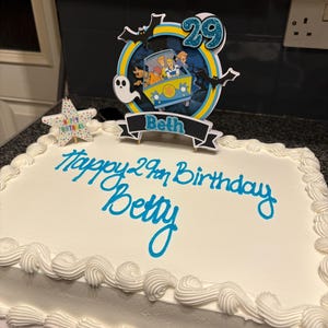 Friends - Cake Topper - Friends Fans - Theme - Birthday - Personalised ...