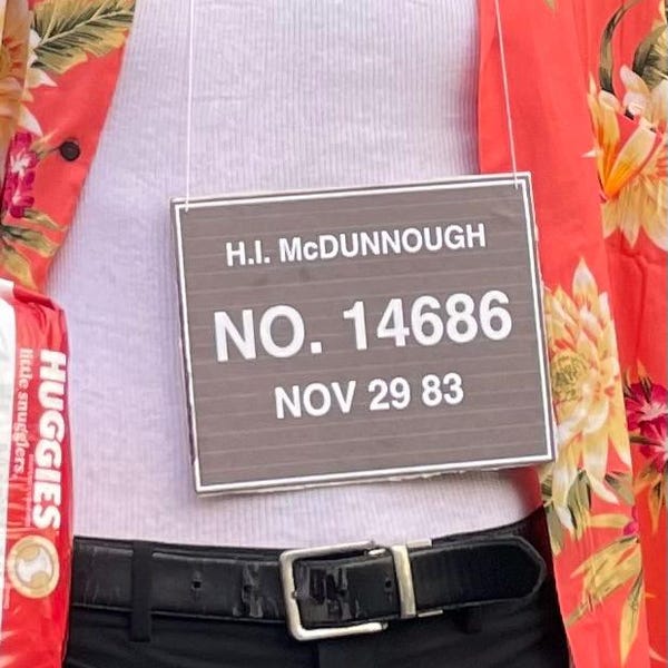 DIY Mugshot Sign | Mugshot Template | Unlimited Personal Use | Instant ...