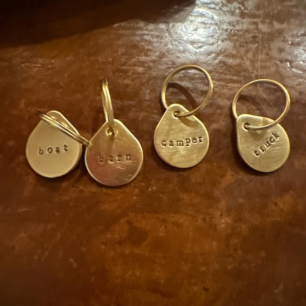 Custom Key Tag, Cabin, Boat, Garage, Shed, Extra Key Label, Keychain - Etsy