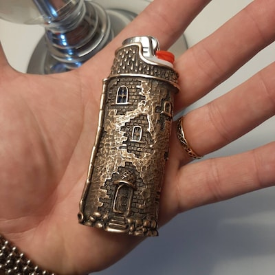 Little Man Smoking Pipe With Lid, Creative Handmade Smoking Set ...