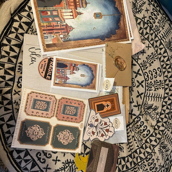 Ramadan Mubarak Card- Ramadan Kareem Card- Ramadan Karim Card- Cute ...