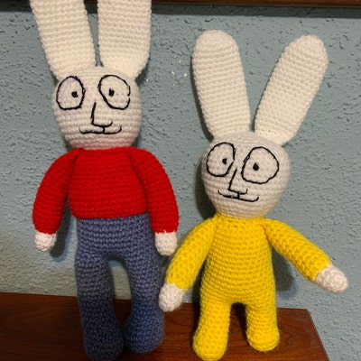 Crochet Pattern Simon Super Rabbit, Simon Super Rabbit Pattern, Crochet ...