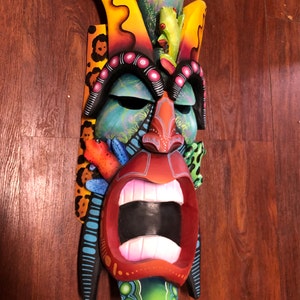 Original Indigenous Mask From Costa Rica Art From Boruca - Etsy