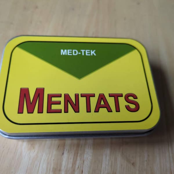 Mentats Fixer Med-tek Chem Tin Prop - Etsy