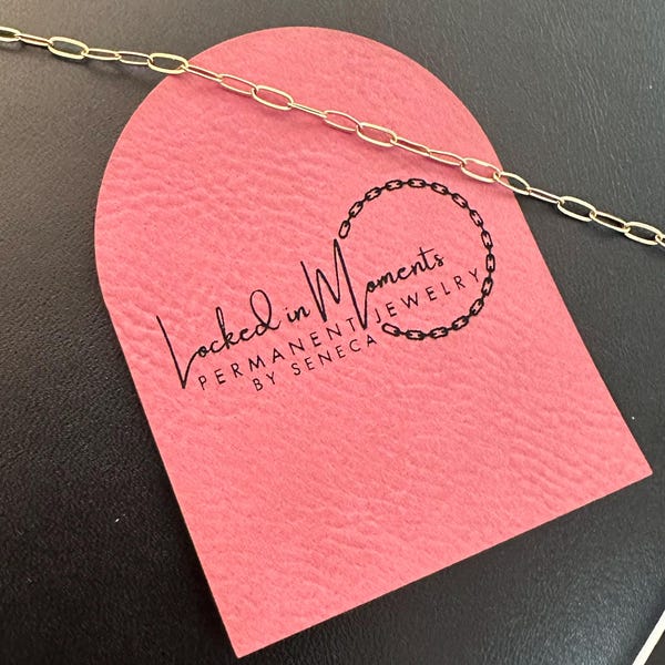 Permanent Jewelry Leatherette Patch Cute Leather Patch Wrist Protector ...