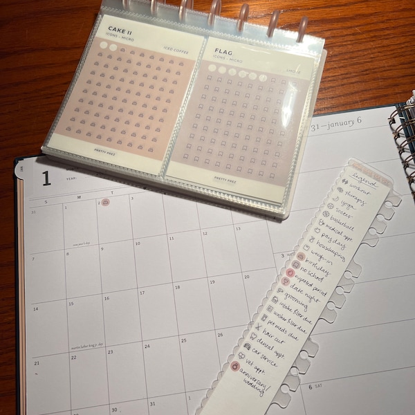 The Secret Printable Planner Dashboard Minimal Planner Dashboard ...
