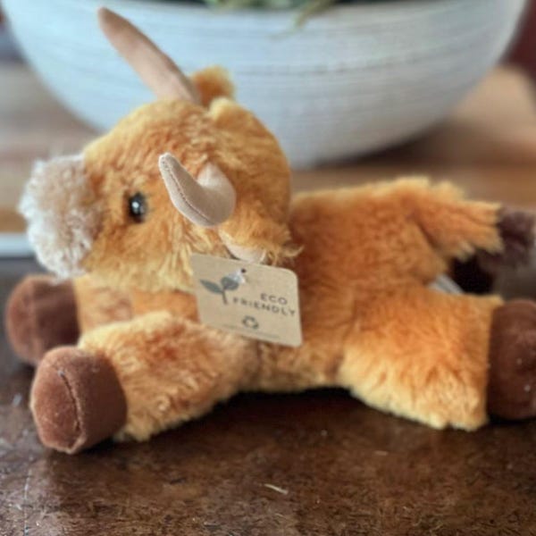 Plush Highland Cow/yak, Bull Stuffed Animal, so Cute, Flopsy Syle, Hard ...